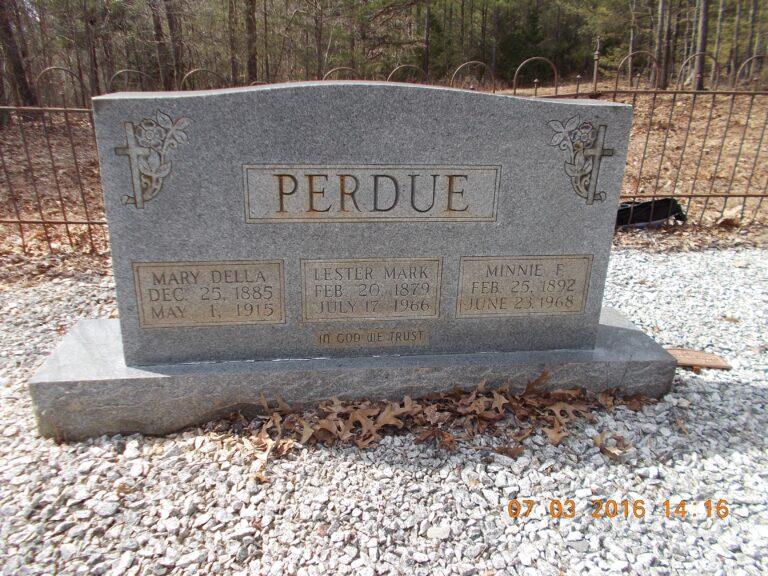 Lester Mark Perdue – Family Tree